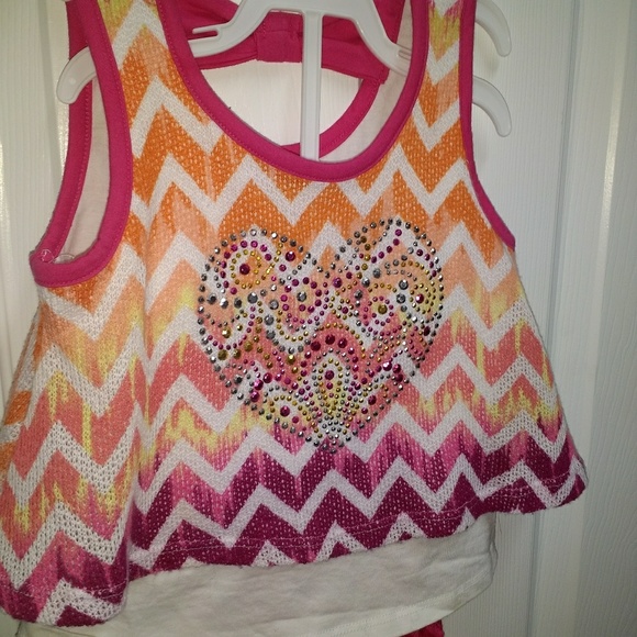 Beautees | Shirts & Tops | Skirt Blouse Set | Poshmark